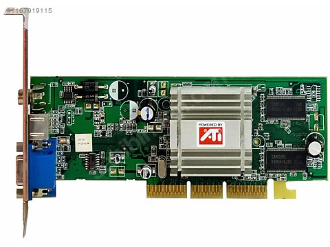 ATI AMD RADEON 9200 SE 128MB 64-bit VGA AGP VID OUT - ATI Ekran Kartı ...