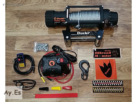 Otomobil & Arazi Aracı / Dış Aksesuar / Ducki 13000lb 5900kg Çelik ...