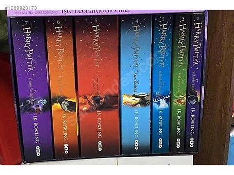 Fantastik Roman / Harry Potter 7 Kitap Set- Kutulu Özel Baskı ...