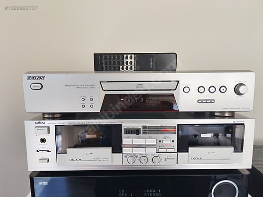 YAMAHA KX-W202 KASET DECK & SONY XE270 CD PLAYER sahibinden.comda ...