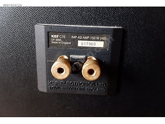 KEF C75 AUDİOPHİLE FLOORSTAND SPEAKERS..ORJ..ENGLAND..NADİR.. - İkinci ...