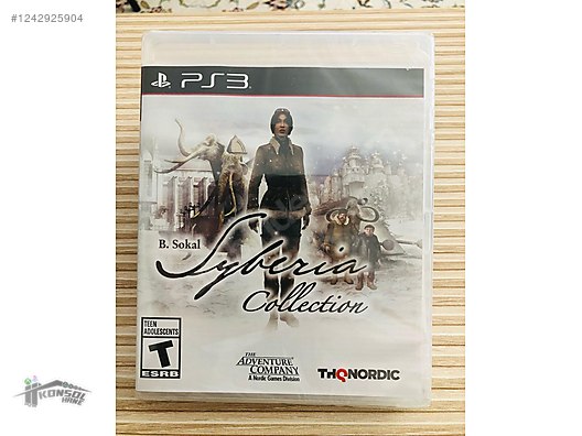 Syberia Collection SIFIR MÜHÜRLÜ PS3 sahibinden.comda - 1242925904