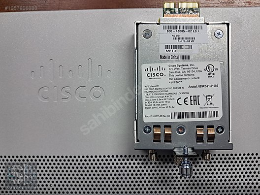 Cisco C1127-8PLTEP 4G ISR 1100 8P XDSL GE Router sahibinden.comda ...