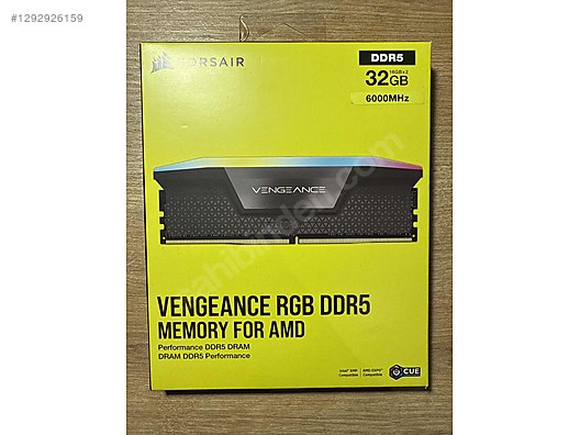 Corsair 32 gb 6000mhz cl 28 amd ram sahibinden.comda - 1292926159