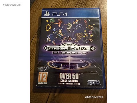 Sega Megadrive Classics PS4-PS5 Oyun sahibinden.comda - 1293928081