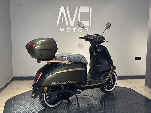 Yuki Risotto 50 2025 Model Scooter / Maxi Scooter Motor Motosiklet ...