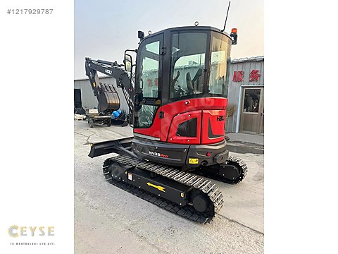 HIBOL XN35PRO KUBOTA MOTORLU ÇELİK PALETLİ SIFIR KUYRUK KEPÇE ...