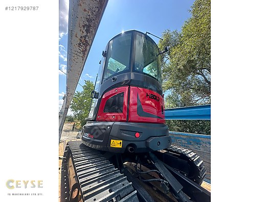 HIBOL XN35PRO KUBOTA MOTORLU ÇELİK PALETLİ SIFIR KUYRUK KEPÇE ...