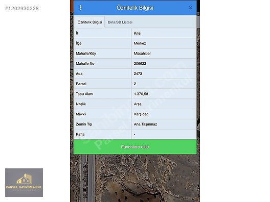 RESUL OSMAN TOKİ YAKINI 25 M YOL ÜSTÜ YAN YANA 2 ADET A5 ARSA - Satılık Arsa İlanları sahibinden ...