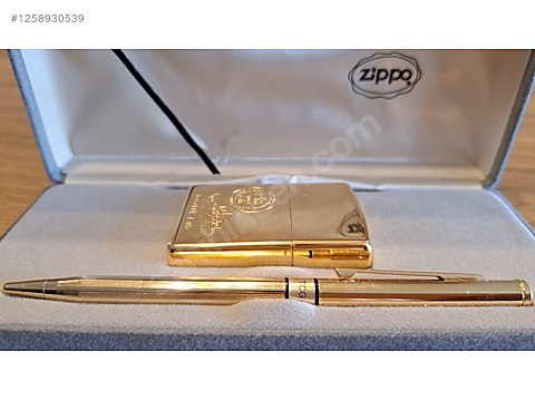 TCG Gediz F495 Zippo Çakmak + Kalem (Orijinal, Sıfır, Kutulu) - Çakmak ...