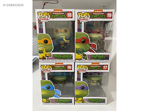 Funko POP TMNT 4'LÜ SET - Teenage Mutant Ninja Turtles sahibinden.comda ...