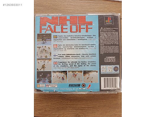 Ps1 NHL Face Off Orjinal CD sahibinden.comda - 1263933011