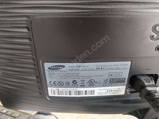 Samsung Syncmaster B1930 Monitör sahibinden.comda - 1255934726