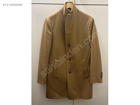Massimo Dutti %90 yün ve %10 kaşmir karışımlı erkek kaban - Massimo ...