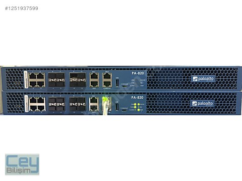 PA-820 PALO ALTO PA820 Enterprise Firewall Sevurity Device - Diğer Ağ ...