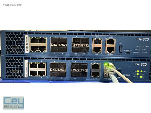 PA-820 PALO ALTO PA820 Enterprise Firewall Sevurity Device - Diğer Ağ ...
