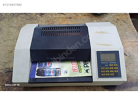 Pvc kimlik kaplama - Laminasyon & PVC Kaplama Makineleri sahibinden.com ...