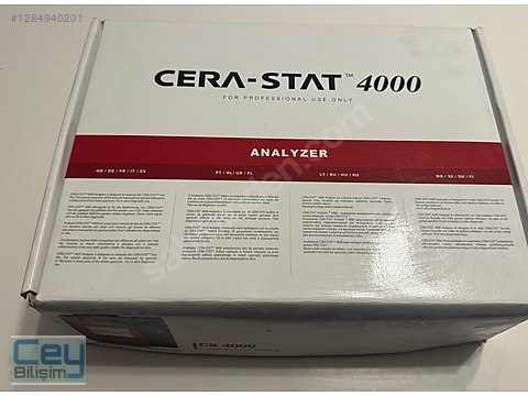 CERA-STAT 4000: HbA1c / CRP Analyzer: Model No. CS 4000 sahibinden ...
