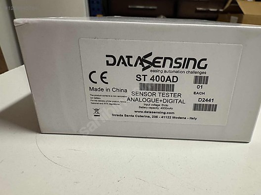DataSensing ST 400AD Sensör Test Cihazı - Sensörler ve Elektronik Test ...