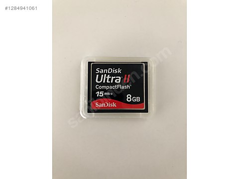 SanDisk 4 GB Ultra II Compact Flash Memory Card 15MB/S sahibinden.comda ...