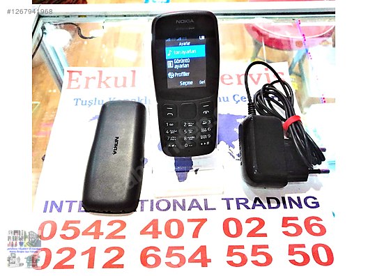 Nokia / 105 Dual SIM / NOKİA 105 ASKER TELEFONU SIFIR TA-114 RADYO-OYUN YASAL KAYITLI sahibinden ...
