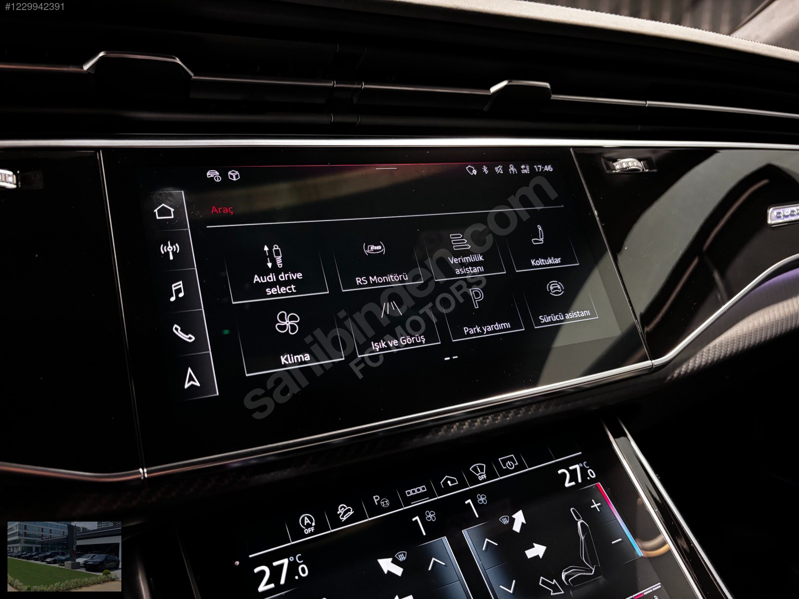 Audi / RS Q8 / 4.0 TFSI / FC MOTORS VADİ 2023 MODEL AUDİ RSQ8 MASAJ ...