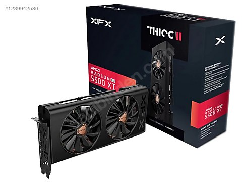 Sahibinden XFX RX 5500 XT 4GB GDDR6 | Çift Fanlı Ekran Kartı | - XFX ...