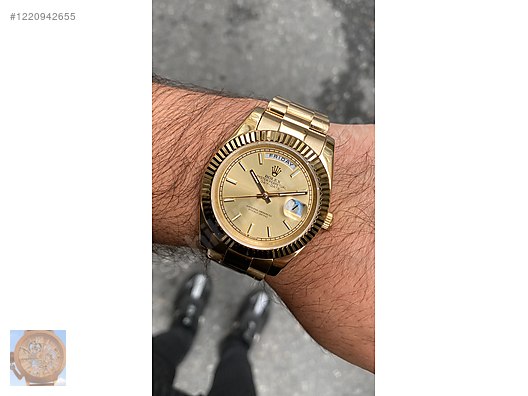 Rolex / Rolex Day-Date Champagne Gold # YZ Factory sahibinden.comda ...