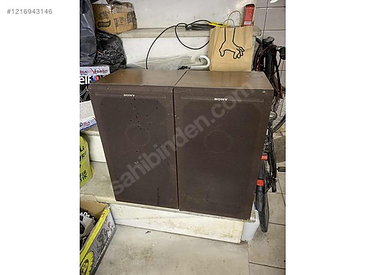 Sony speaker 25cm10inç bass system SS-2070 çift hoparlör orjinal ...