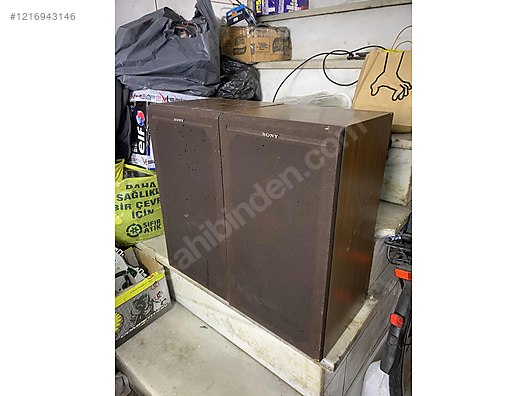 Sony speaker 25cm10inç bass system SS-2070 çift hoparlör orjinal ...