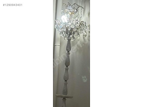 Mermer kristal taşlı lambader sahibinden.comda - 1290943401