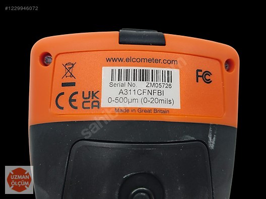 Elcometer Boya Kalınlık Ölçer 32.990 TL Mağazadan Satılık Sıfır ...