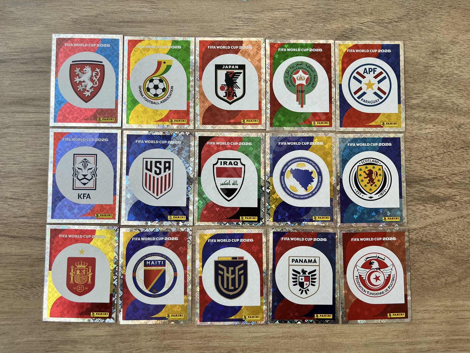 Dünya Kupası Takım Holo Logo / Arma Sticker - Çıkartma ve Çeşitli ...