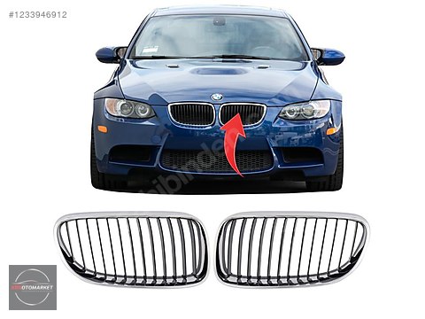 Bmw E92 Lci Ön Panjur Krom Set Siyah 2010-2013 51137254967 - İlan ve ...