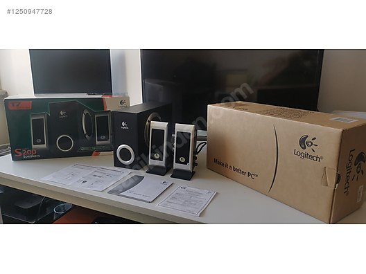 Sahibinden Hiç Kullanılmamış Logitech S200 2+1 Ses Sistemi sahibinden ...