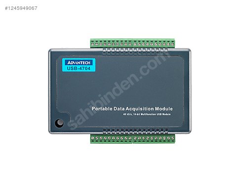 Advantech 4704 48 kS/s, 14-bit, 8-ch Çok-fonksiyonlu USB Modülü ...