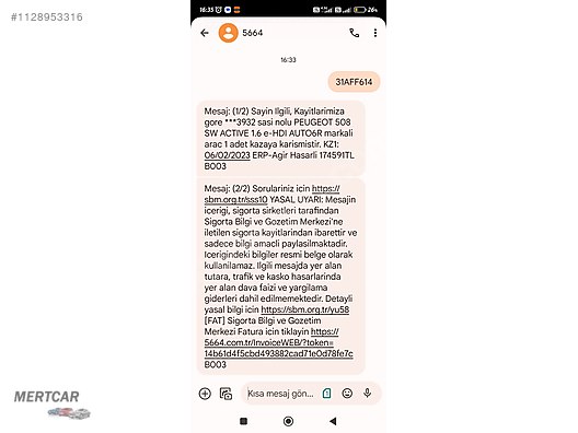 Peugeot / 508 / 1.6 e-HDi / Active / MERT CAR MASLAKTAN PEUGEOT 508 1,6 E HDİ ACTİVE CAM TAVAN ...