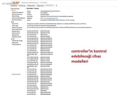 Aruba AP-104 (10 adeti 5000TL) sahibinden.comda - 1160956673