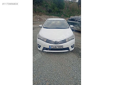 Toyota / Corolla / 1.4 D-4D / Active / Fiyat düştü!! 2.sahibinden SERVİS BAKIMLI İNCİ BEYAZ ...