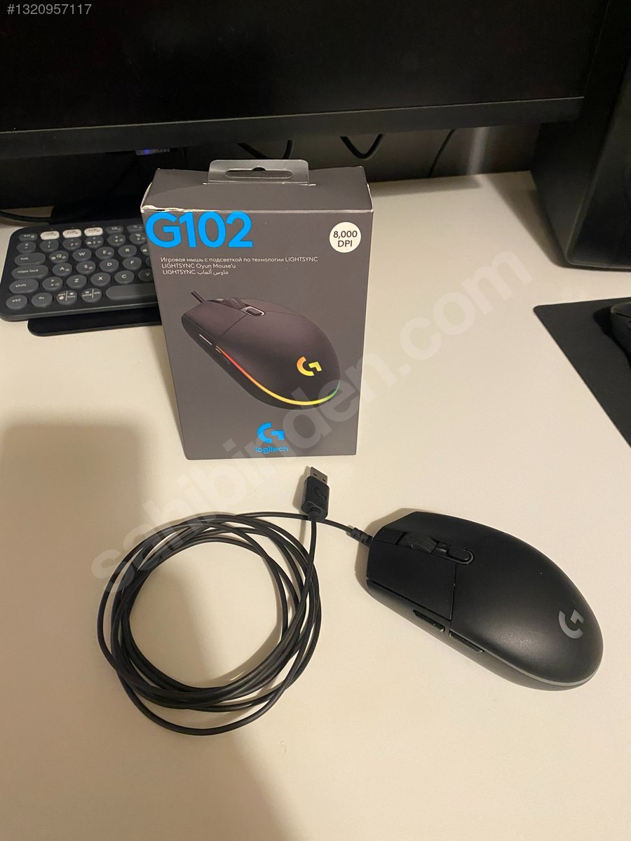 Logitech G102 LIGHTSYNC 8000 DPI RGB Siyah Kablolu Gaming Mouse ...