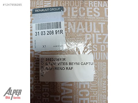 Otomobil & Arazi Aracı / Elektrik / 310320891R OTOMOTİK VİTES EDC BEYNİ ...