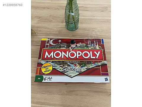"Monopoly Türkiye Klasik Emlak Ticareti Oyunu"... sahibinden.comda - 1239958760