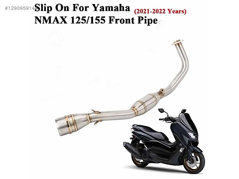 Egzoz / YAMAHA NMAX 125 155 2020- 2023 HEADERS - KATALİZÖRLÜ - SENSORLÜ ...