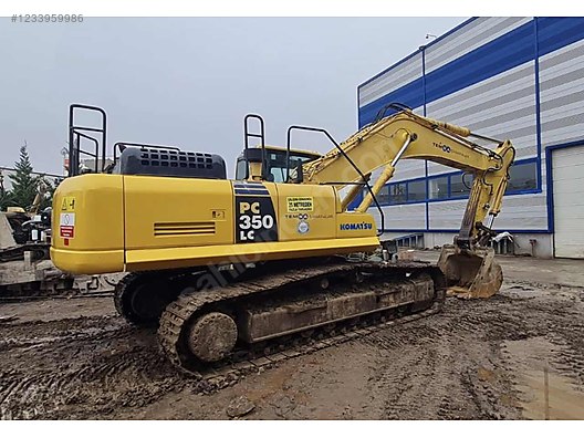KOMATSU PC 350 LC-8 2016 MODEL 11000 SAATTE ARAÇ TAKASLI - Ekskavatör ...