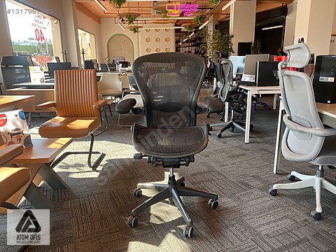 ATOM OFİS - HERMAN MİLLER AERON B SİZE KOLTUK (1 YIL GARANTİ ...