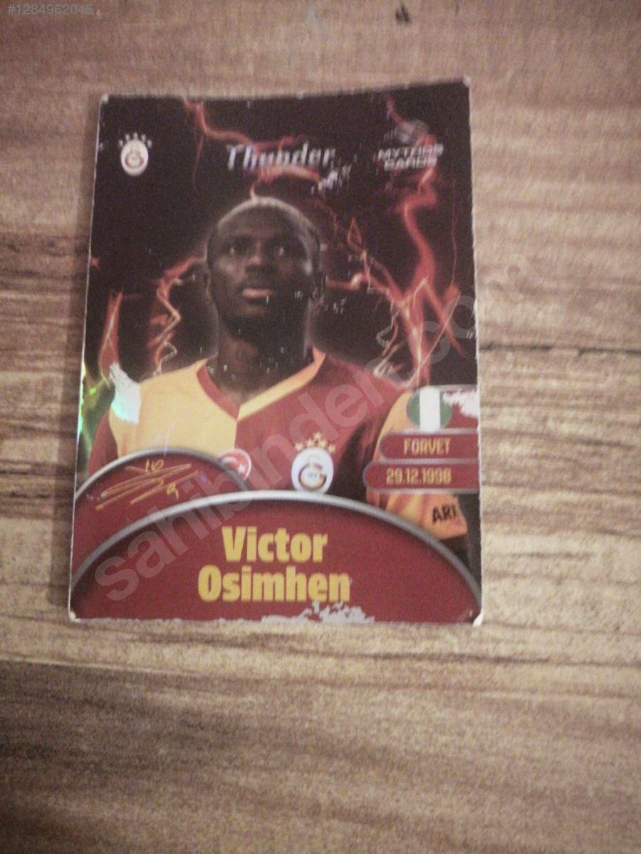 Mythos Card dan imzalı osimhen kartı sahibinden.comda - 1284962045