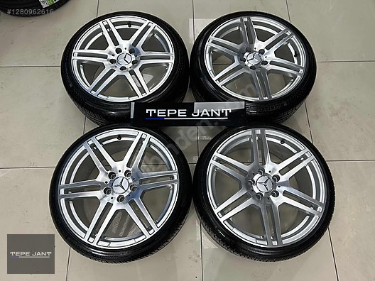 18 İNÇ MERCEDES AMG JANT LASTİK HATASIZ 5x112 UYUMLU 1 HAFTALIK - En ...