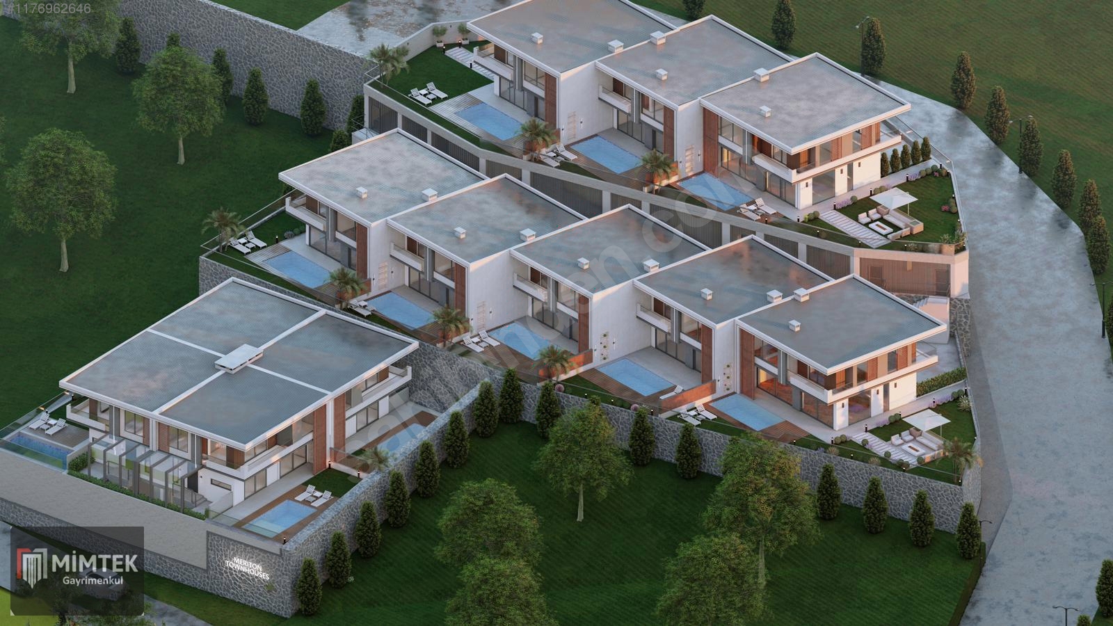 MİMTEK MİMARLIK & GAYRİMENKUL'DEN SATILIK HAVUZLU DUBLEX VİLLA ...