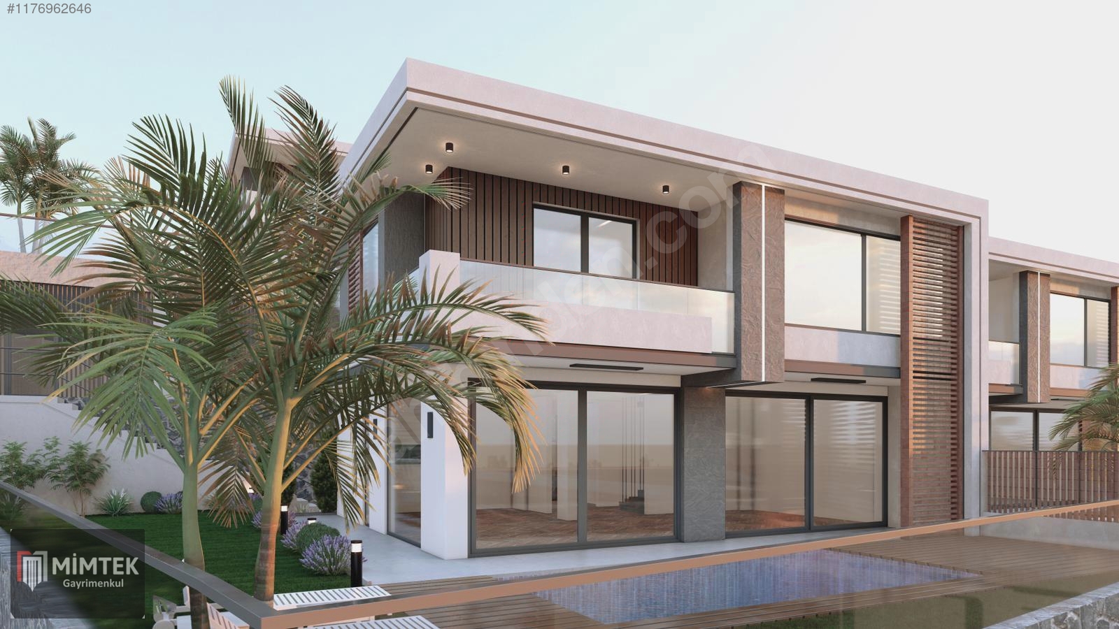 MİMTEK MİMARLIK & GAYRİMENKUL'DEN SATILIK HAVUZLU DUBLEX VİLLA ...