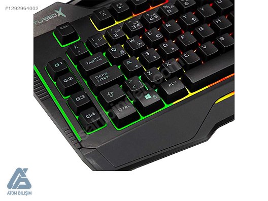 Giantpeak USB Kablolu Rgb Makro Gaming Klavye Standart - Turbox Oyuncu ...